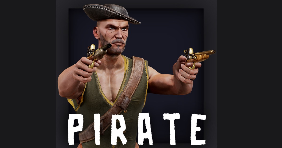 PIRATE_R11 | 3D Humanoids | Unity Asset Store