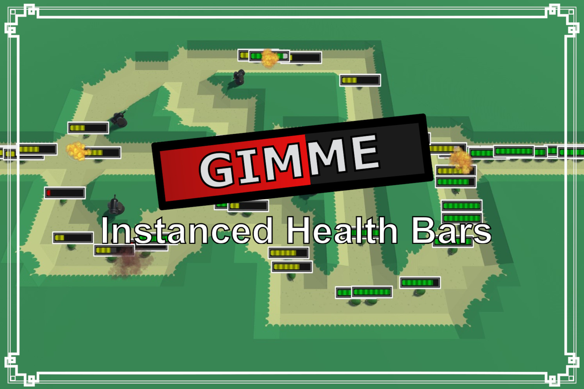 Gimme Instanced Health Bars | VFX Shaders | Unity Asset Store