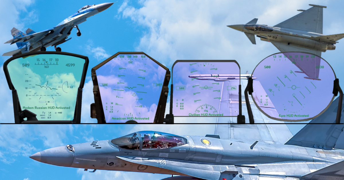 Advanced Aircraft HUD - GUI Pack & Code | GUI Tools | Unity Asset Store