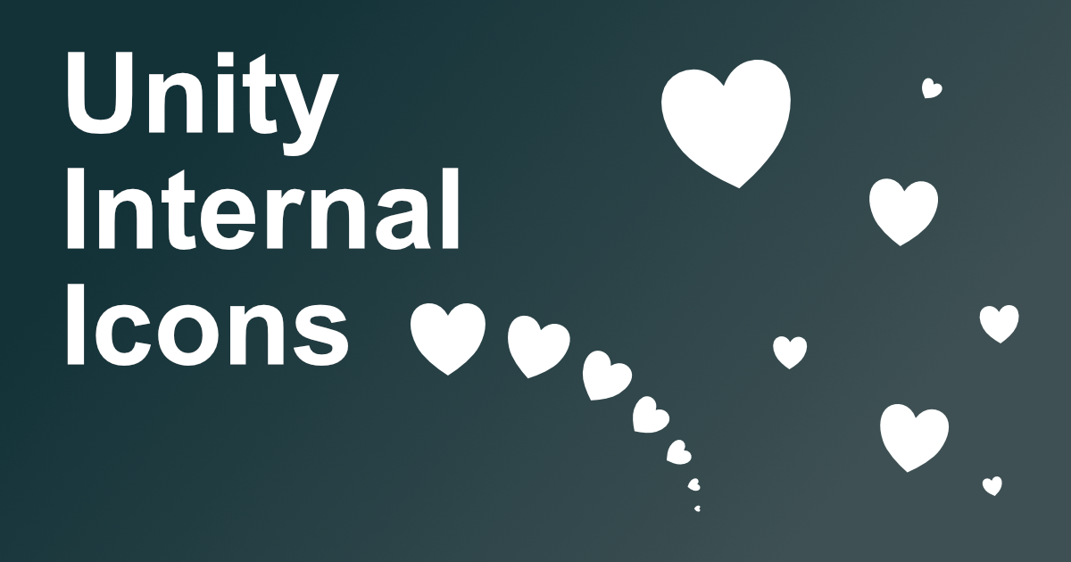 Unity Internal Icons | Utilities Tools | Unity Asset Store