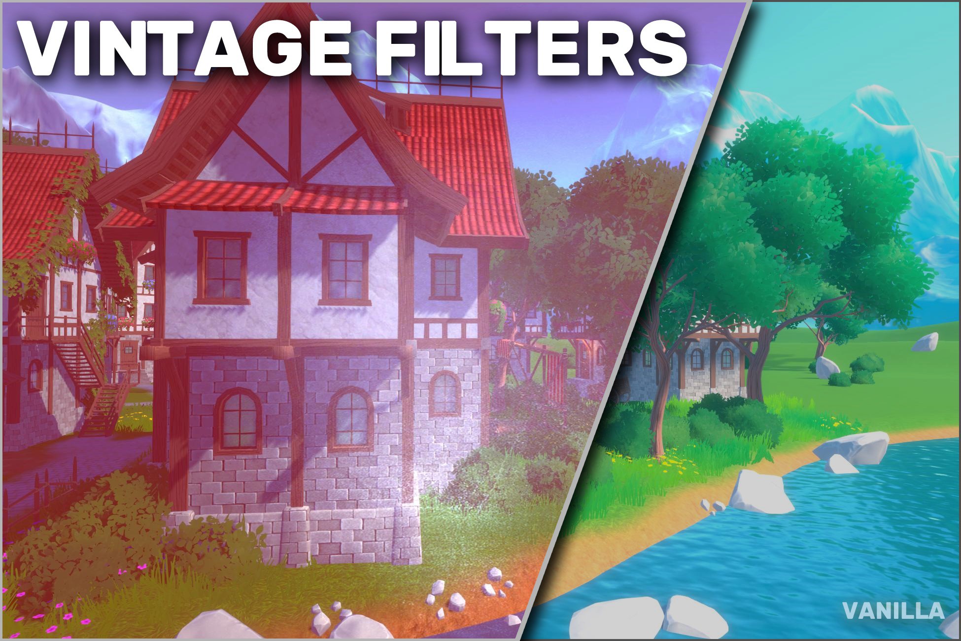 Retro: Vintage Filters | 카메라 효과 | Unity Asset Store
