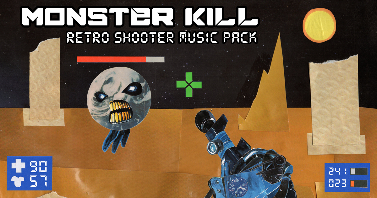 MONSTER KILL - Retro Shooter Music Pack | Electronic Music | Unity ...
