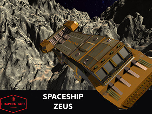 Spaceship Zeus | 3D Space | Unity Asset Store