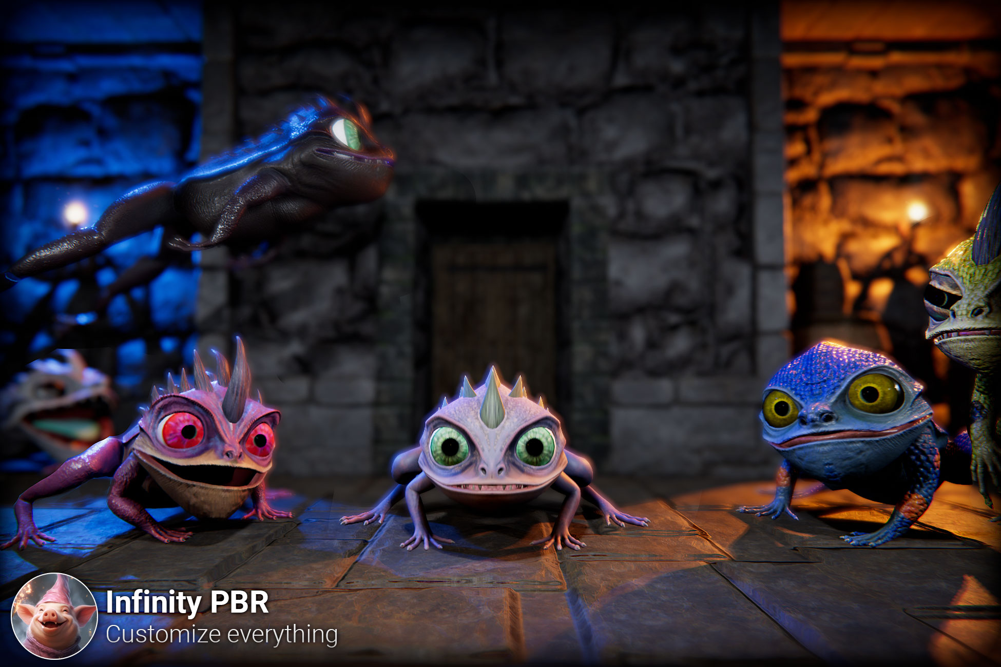 Jumper Character - Fantasy RPG | 3D Creatures | Unity Asset Store