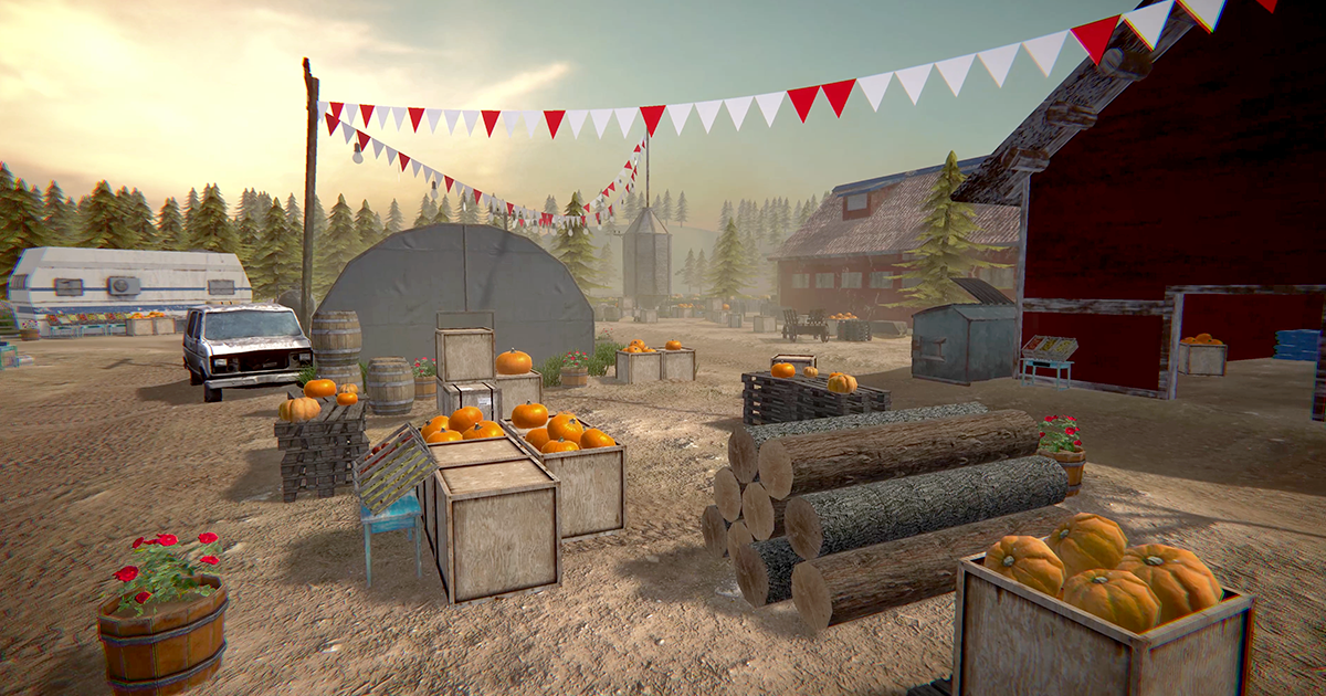 Pumpkin Farm -- Shooting Game Pack | 3D Environments | Unity Asset Store