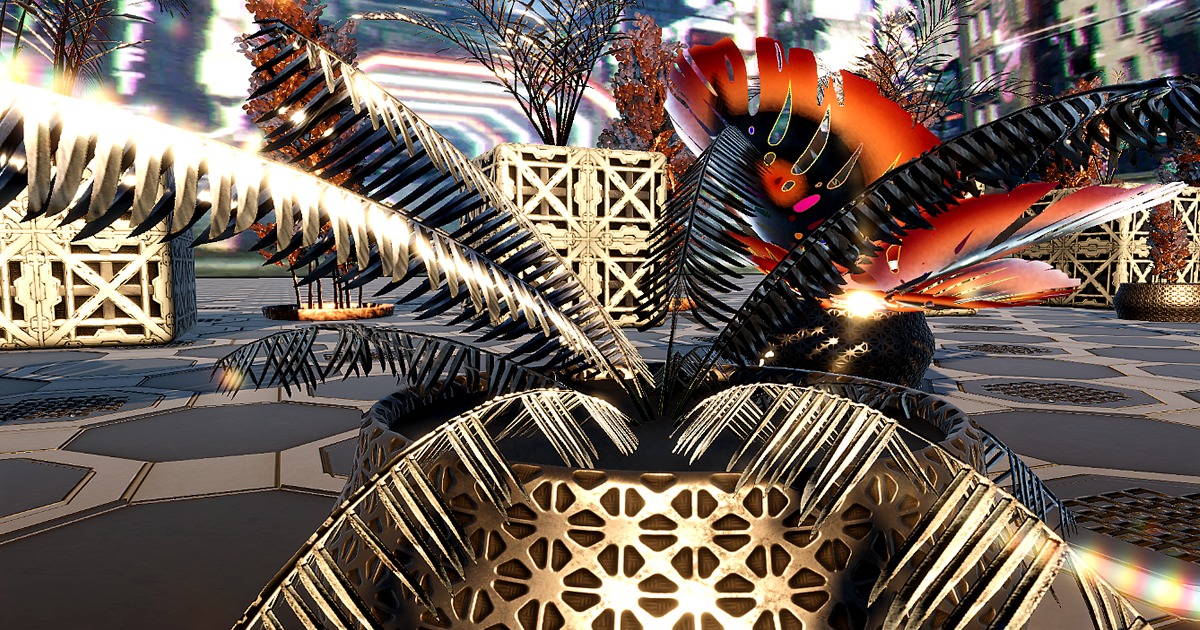 Gen05MetalPlasticGlassFlora01 | 3D Plants | Unity Asset Store