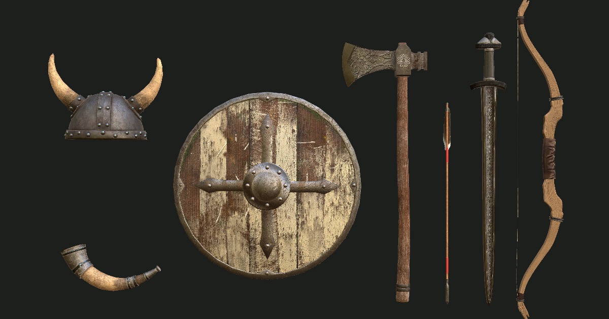 Viking weapon pack | 3D Weapons | Unity Asset Store