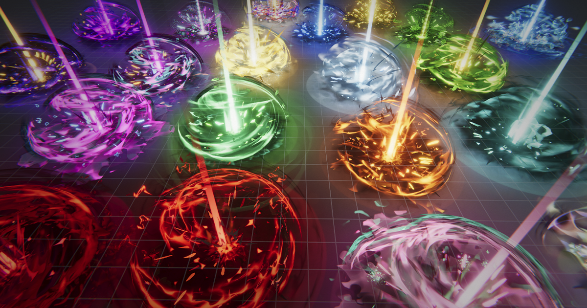 Ground AOE Explosion Stylized Attacks | Fire & Explosions | Unity Asset ...