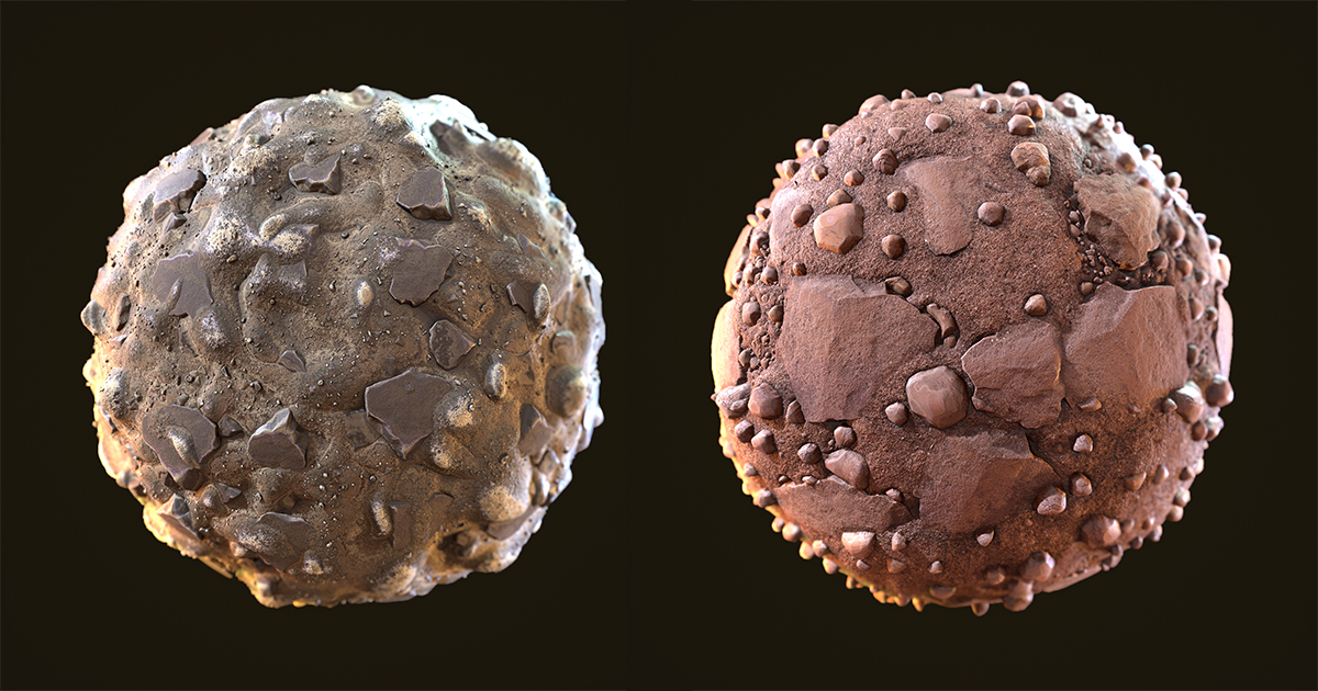 "Ground materials" 13 PBR Materials | 2D Textures & Materials | Unity ...