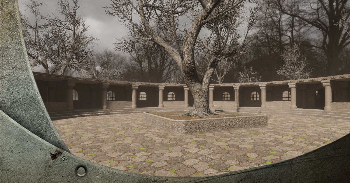 Monastery Garden - Modular HQ | 3D Historic | Unity Asset Store