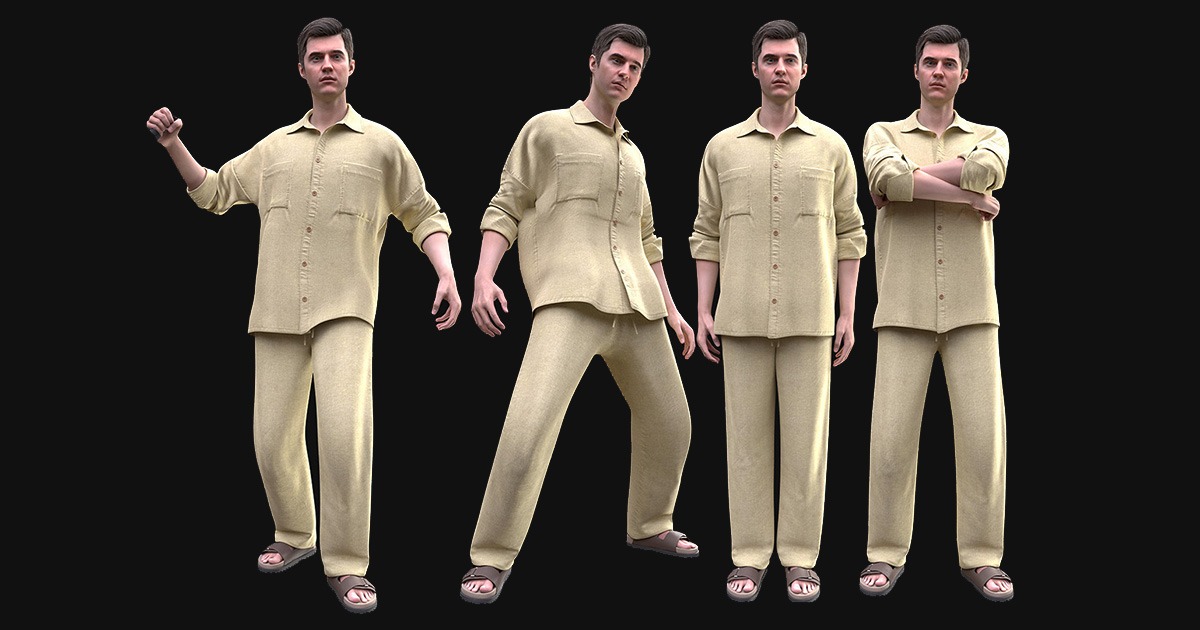 Man_Casual_9 | 3D Characters | Unity Asset Store
