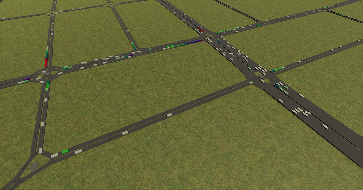 QPath Traffic Simulator | Utilities Tools | Unity Asset Store