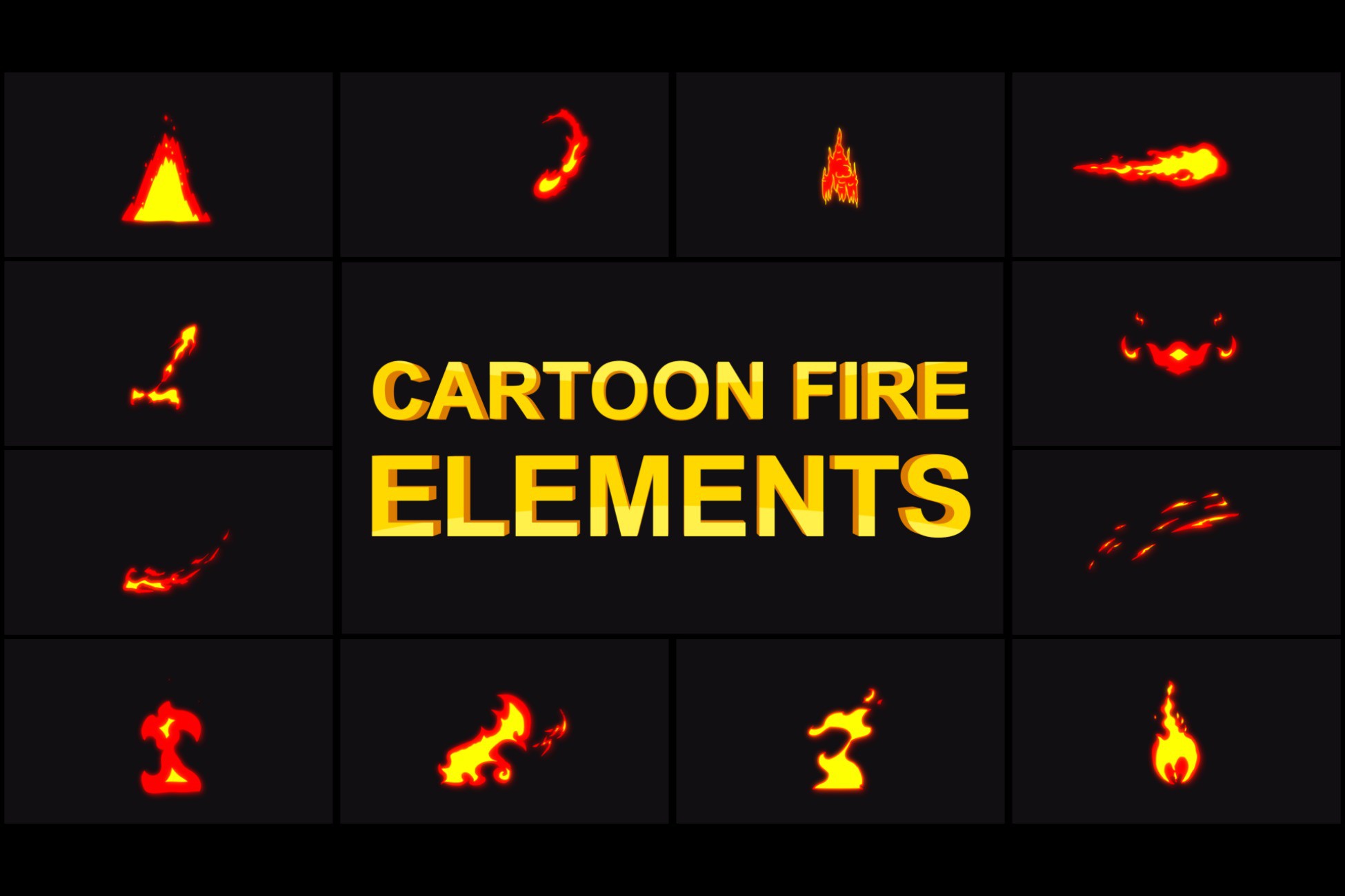 Cartoon Fire Elements Pack | VFX | Unity Asset Store