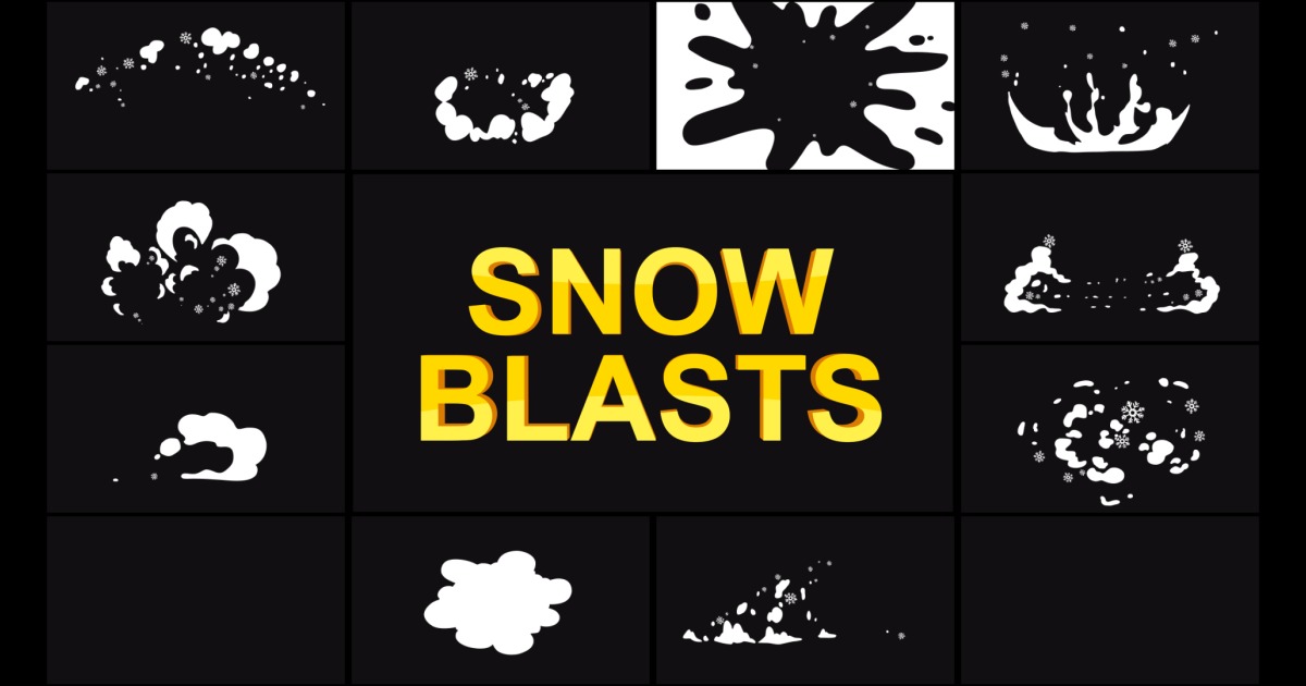 Snow Blasts | Fire & Explosions | Unity Asset Store