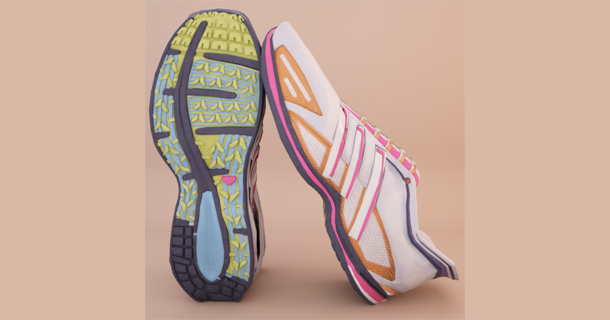 Soft Leather Running Shoes | Props | Unity Asset Store