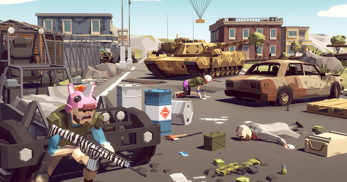 POLYGON - Battle Royale Pack - Art by Synty | 3D 都市 | Unity Asset Store
