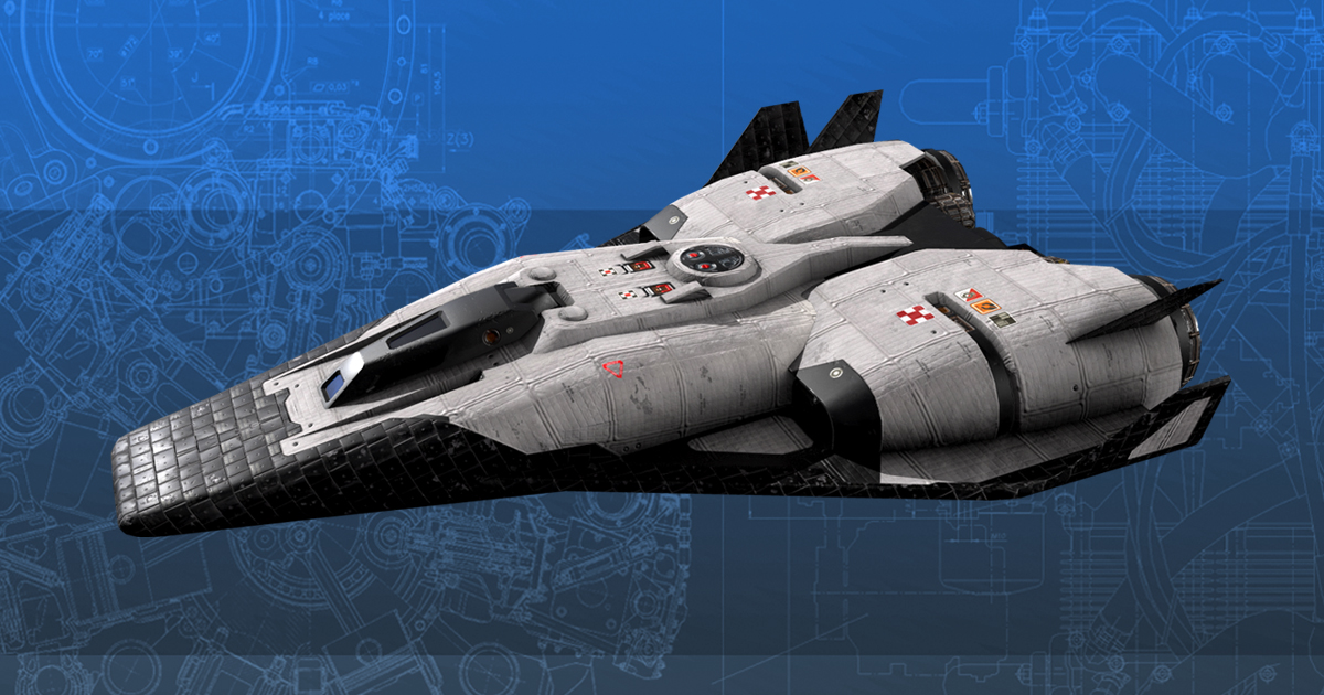 Colony Shuttle CF2 | 3D Space | Unity Asset Store