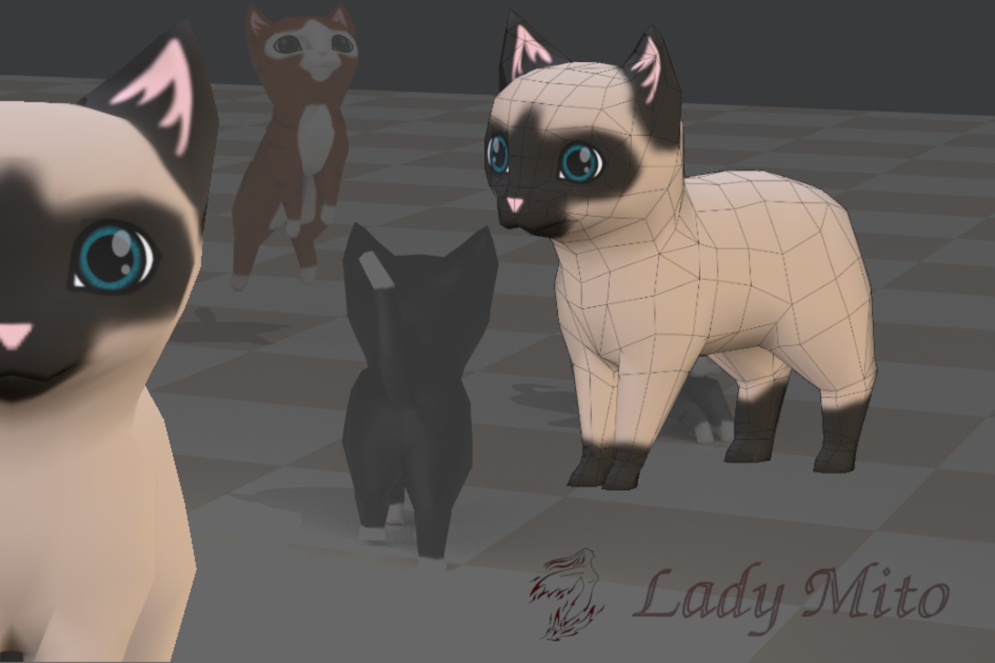 Chibi Cat V1 | Characters | Unity Asset Store