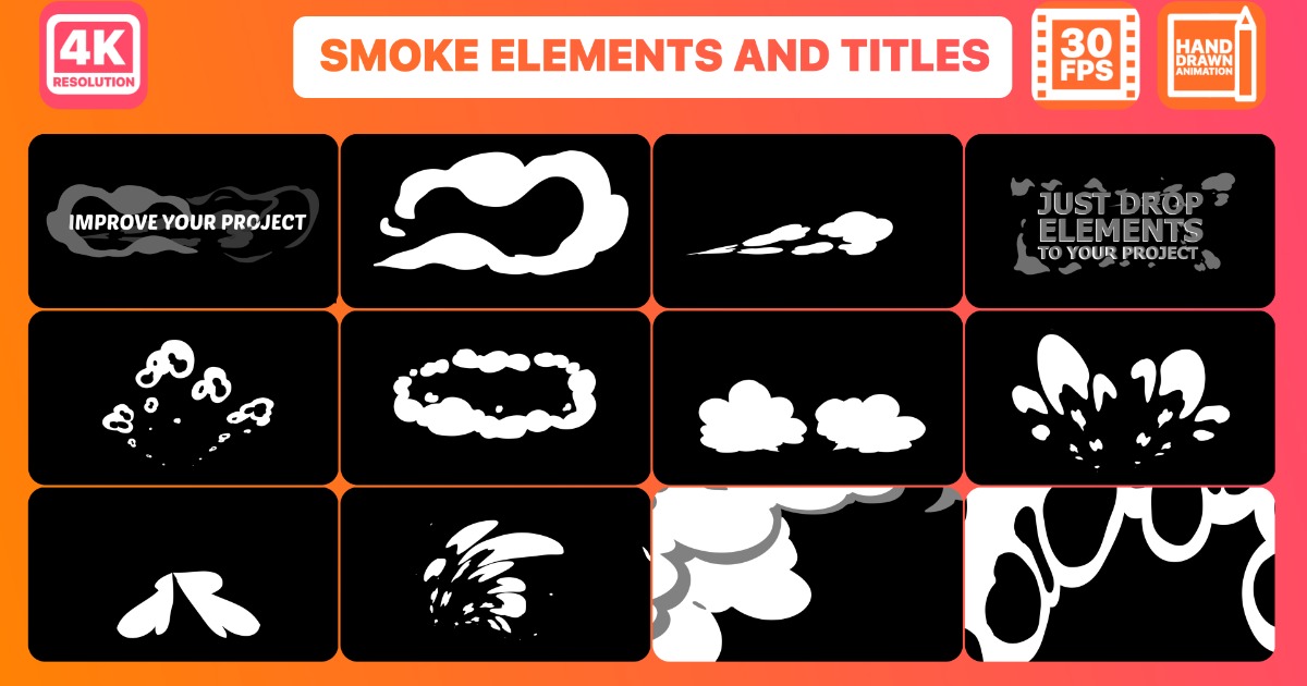 Smoke Pack (01.02) | 2D Textures & Materials | Unity Asset Store