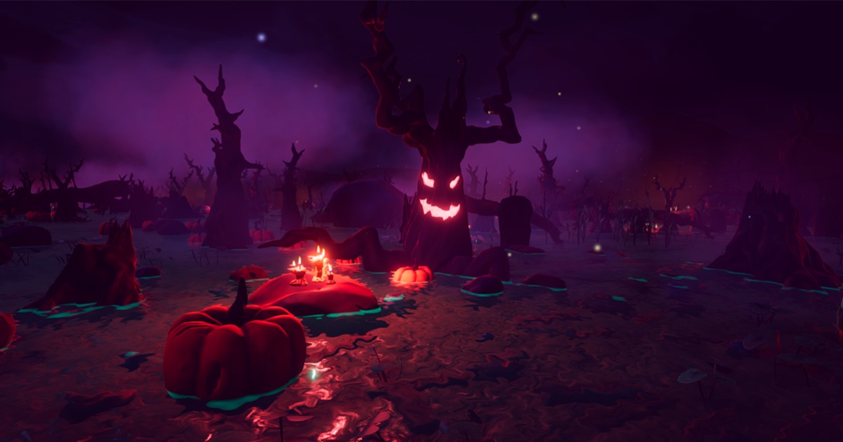 Halloween Dark Forest | 3D Fantasy | Unity Asset Store
