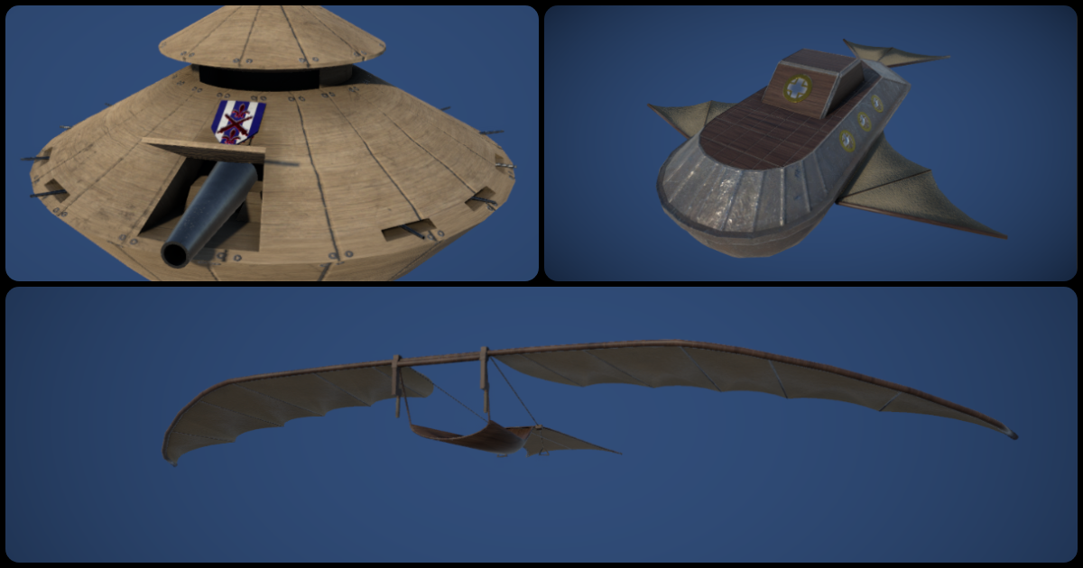 Renaissance Vehicles Collection | 3D 交通工具 | Unity Asset Store