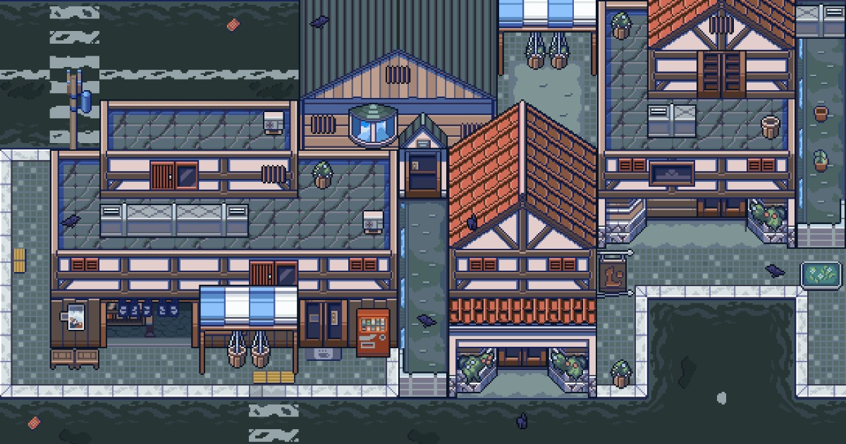 The Japan Collection: Japanese City | 2D Environments | Unity Asset Store