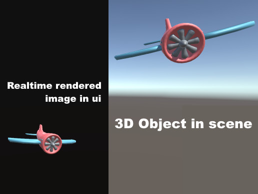 Realtime Object Preview (3D Object on UI) | 3D GUI | Unity Asset Store