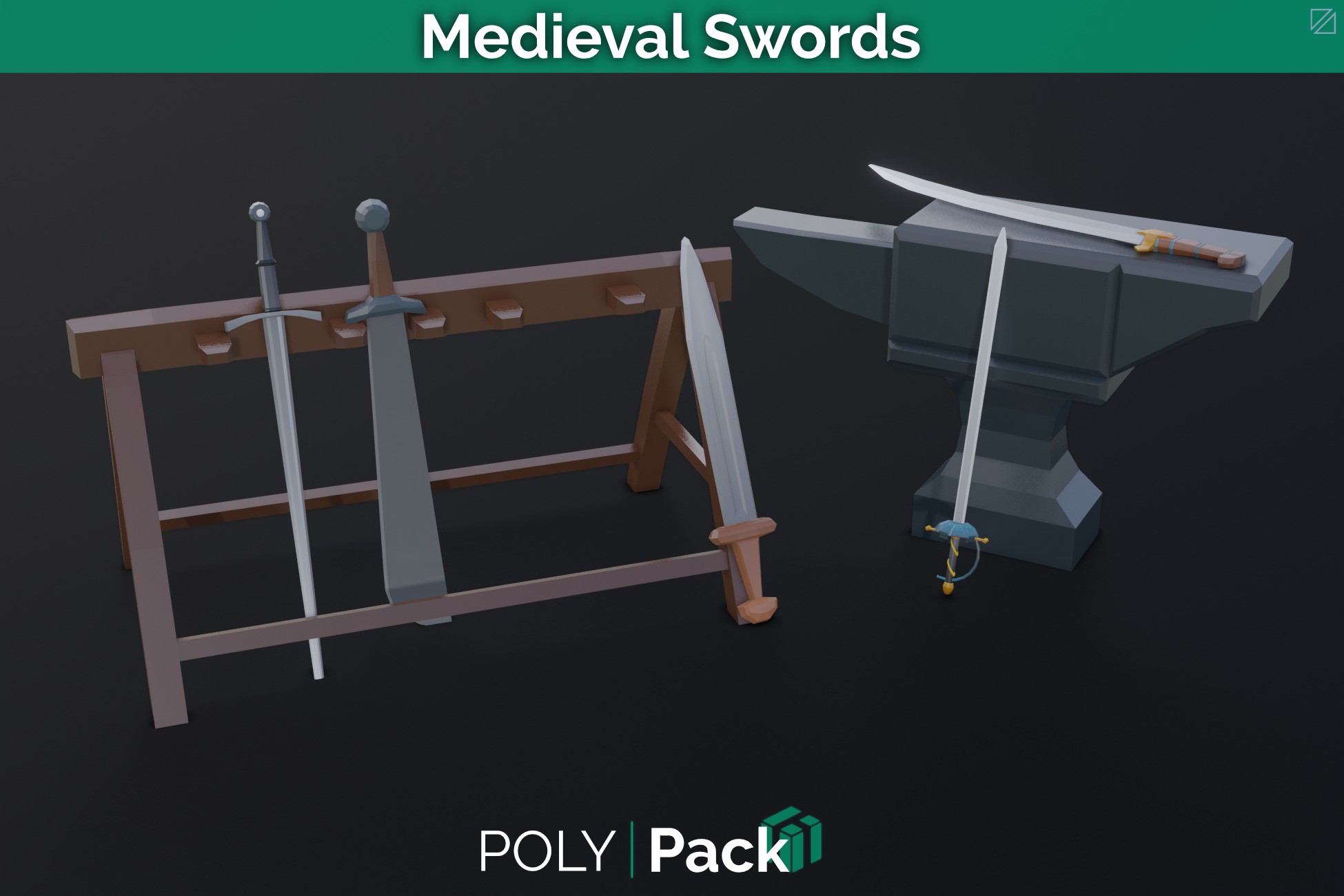Medieval Swords - PolyPack | 3D Weapons | Unity Asset Store