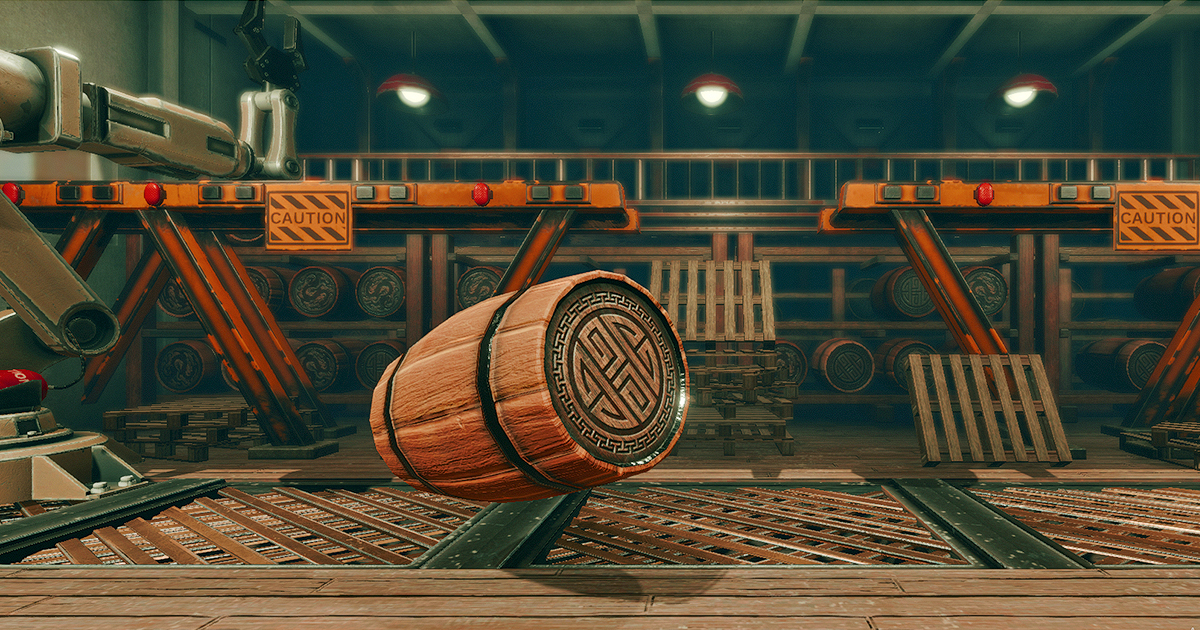 Fighting Game Level - Barrel Stage | 3D Environments | Unity Asset Store