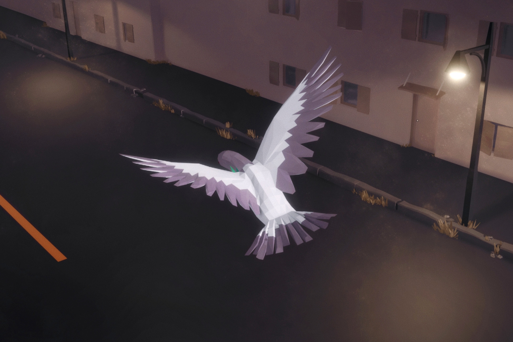 Low Poly Bird: Pigeon | Characters | Unity Asset Store