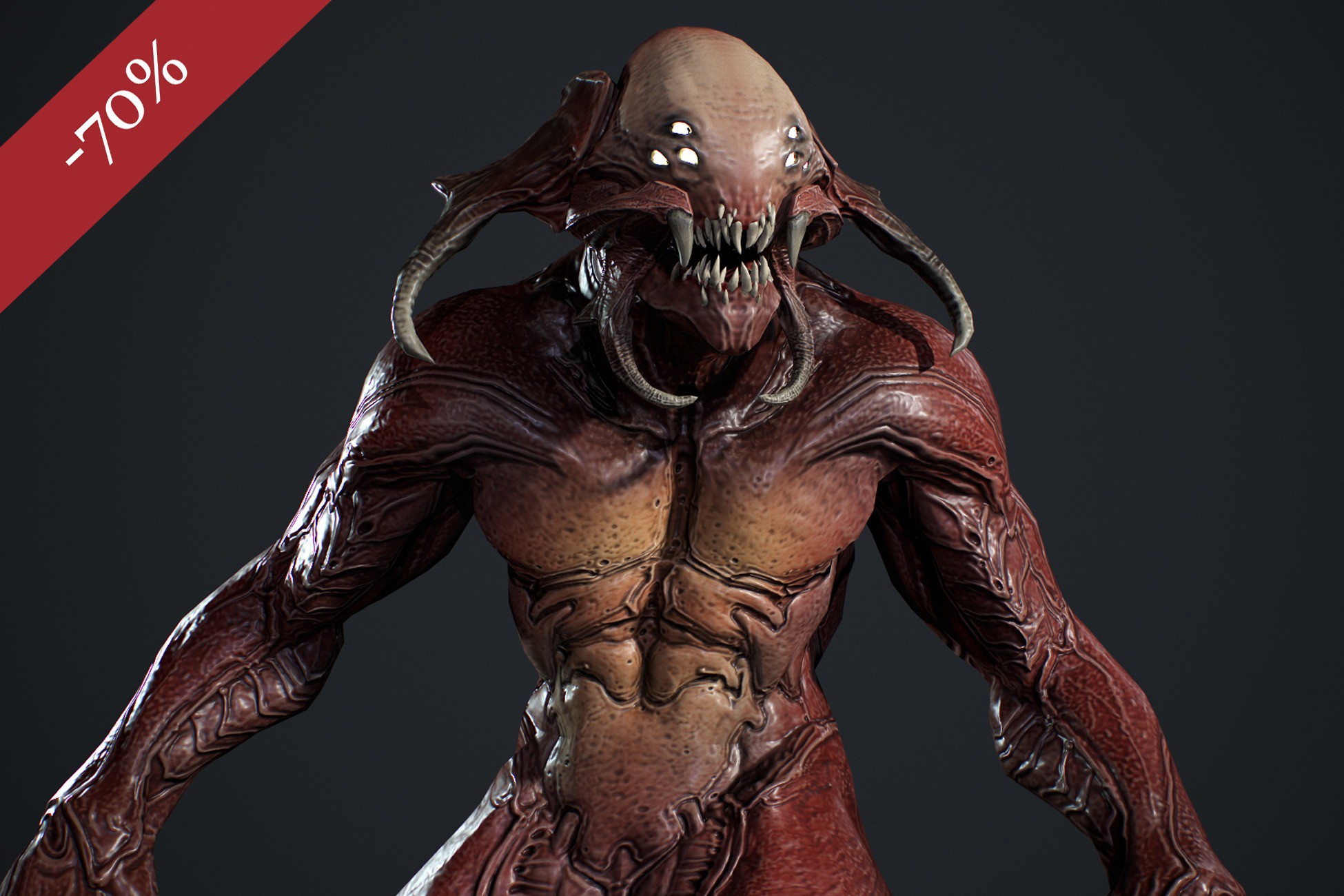Demon Character 5 | 3D Creatures | Unity Asset Store
