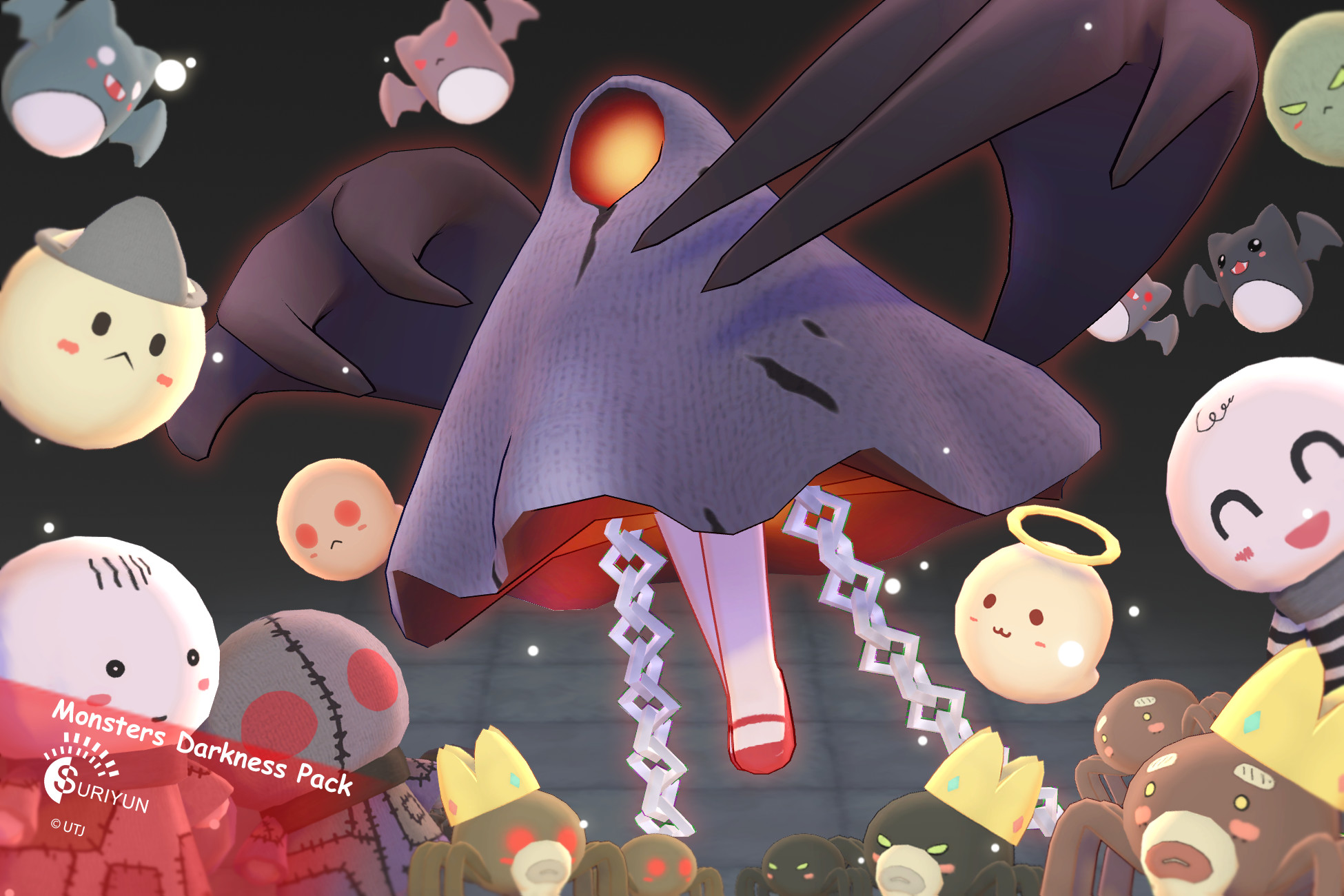 Monsters Darkness Pack | 3D Creatures | Unity Asset Store