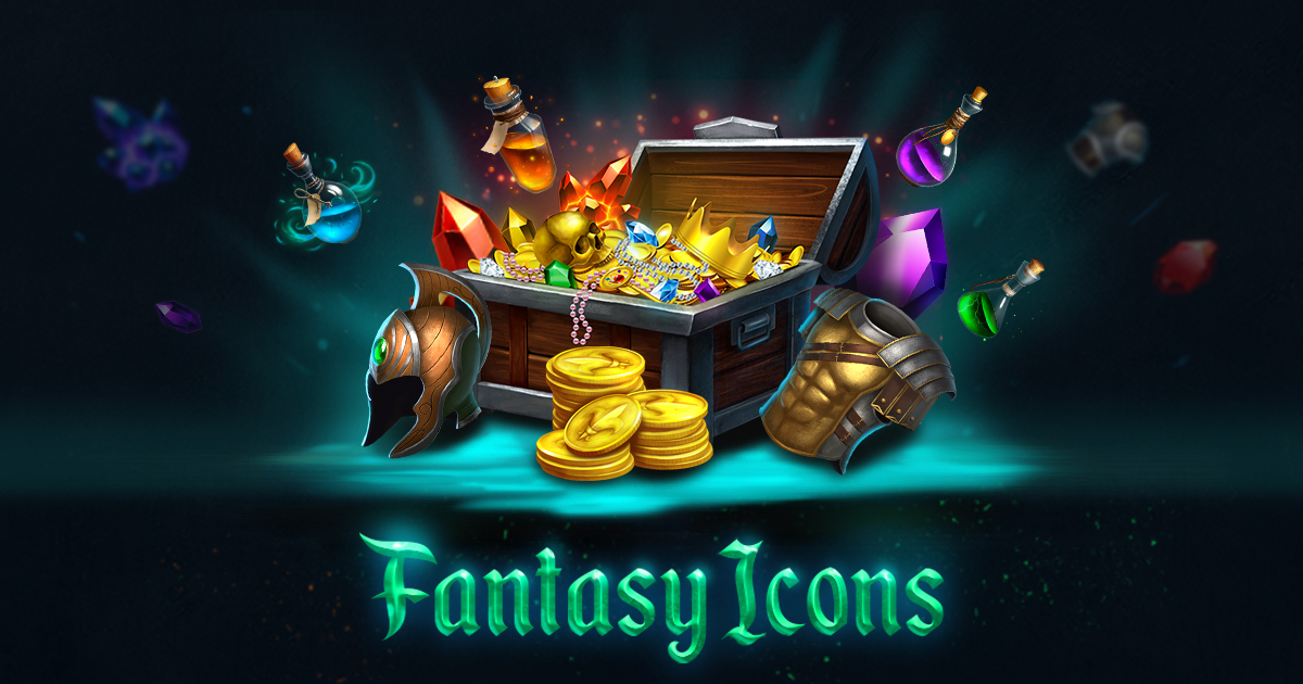 160 Fantasy Icons | 2D Icons | Unity Asset Store