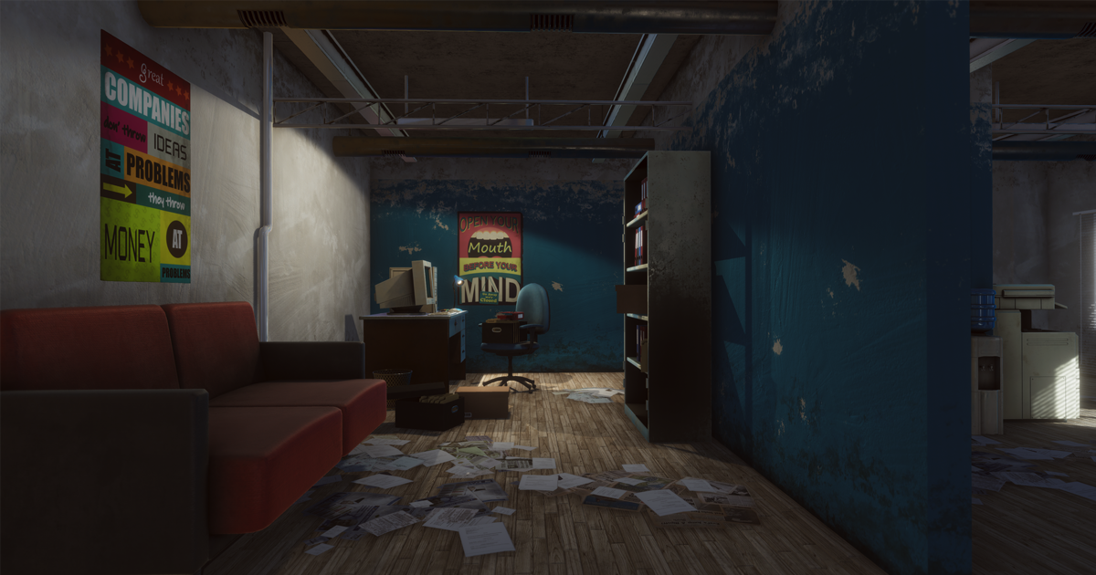 Old Office Pack | 3D Urban | Unity Asset Store