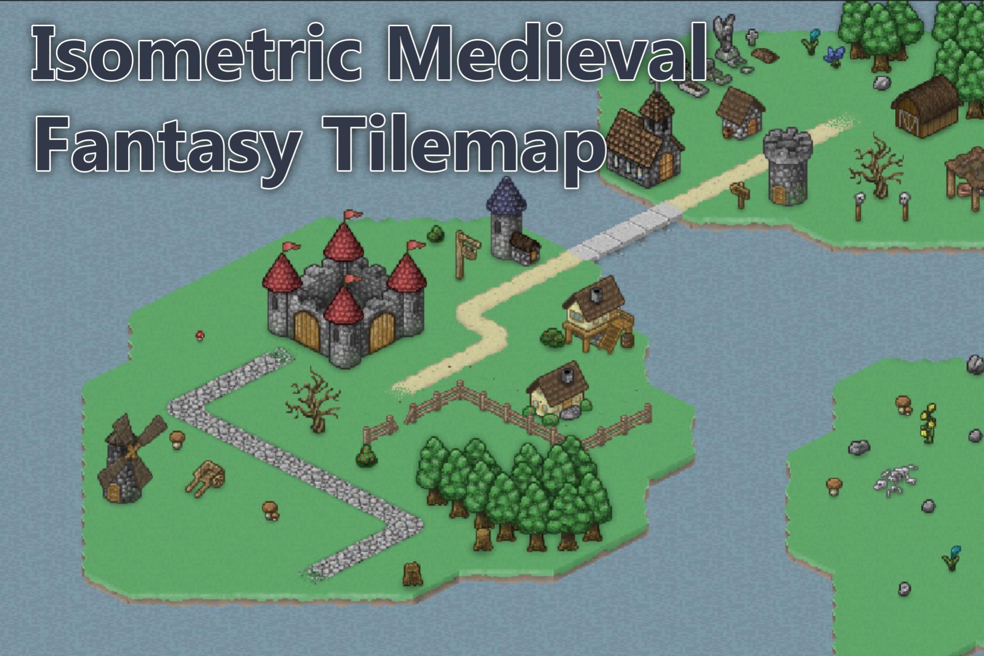 Isometric Medieval Fantasy Tilemap | 2D Environments | Unity Asset Store