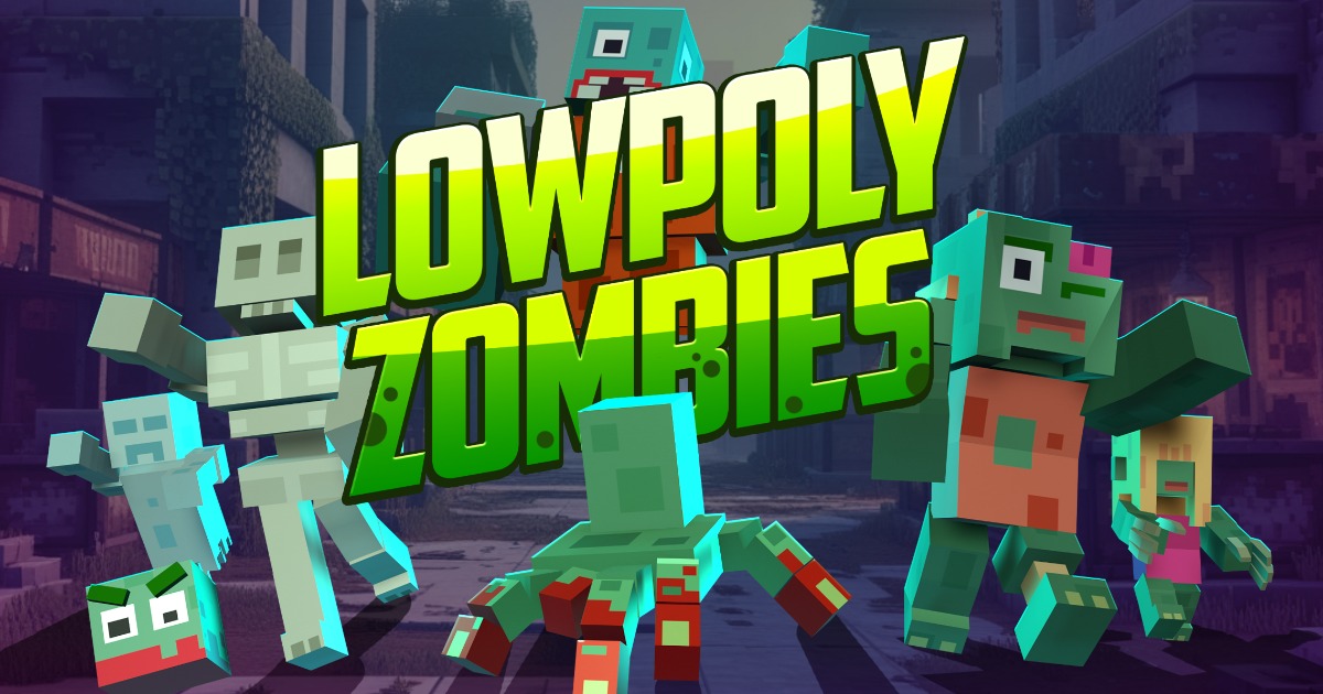 Lowpoly zombies | 3D Characters | Unity Asset Store