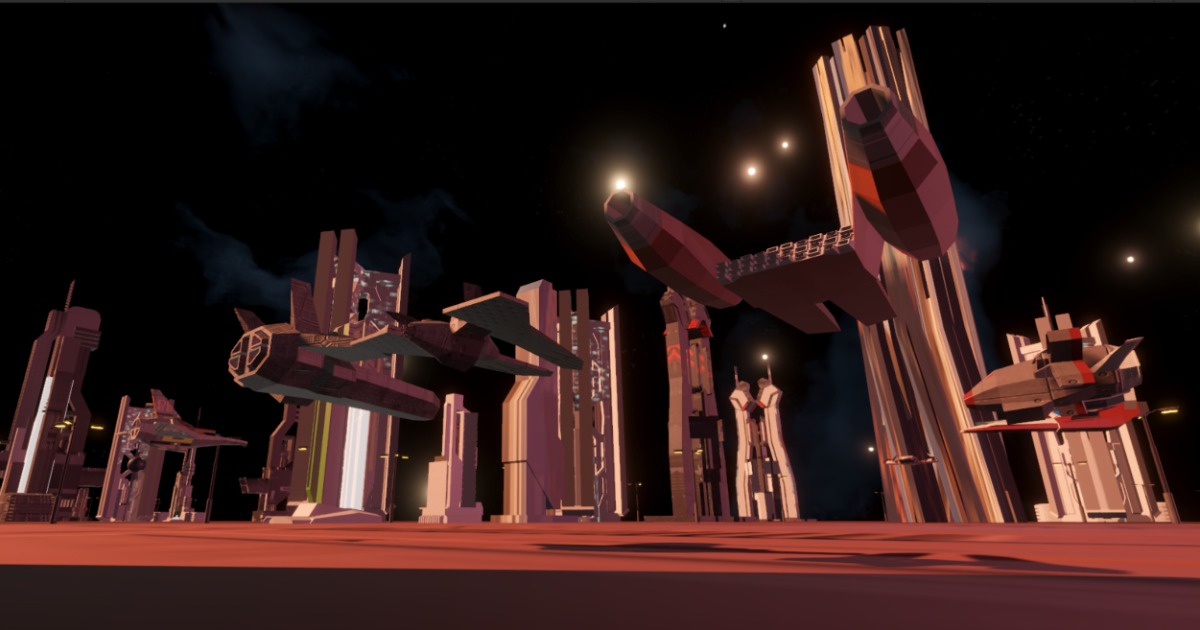 URP Mars Space Terrain: Sci-Fi Jet Fleet, Sci-Fi VFX & Modular City Builder | 3D Sci-Fi | Unity ...