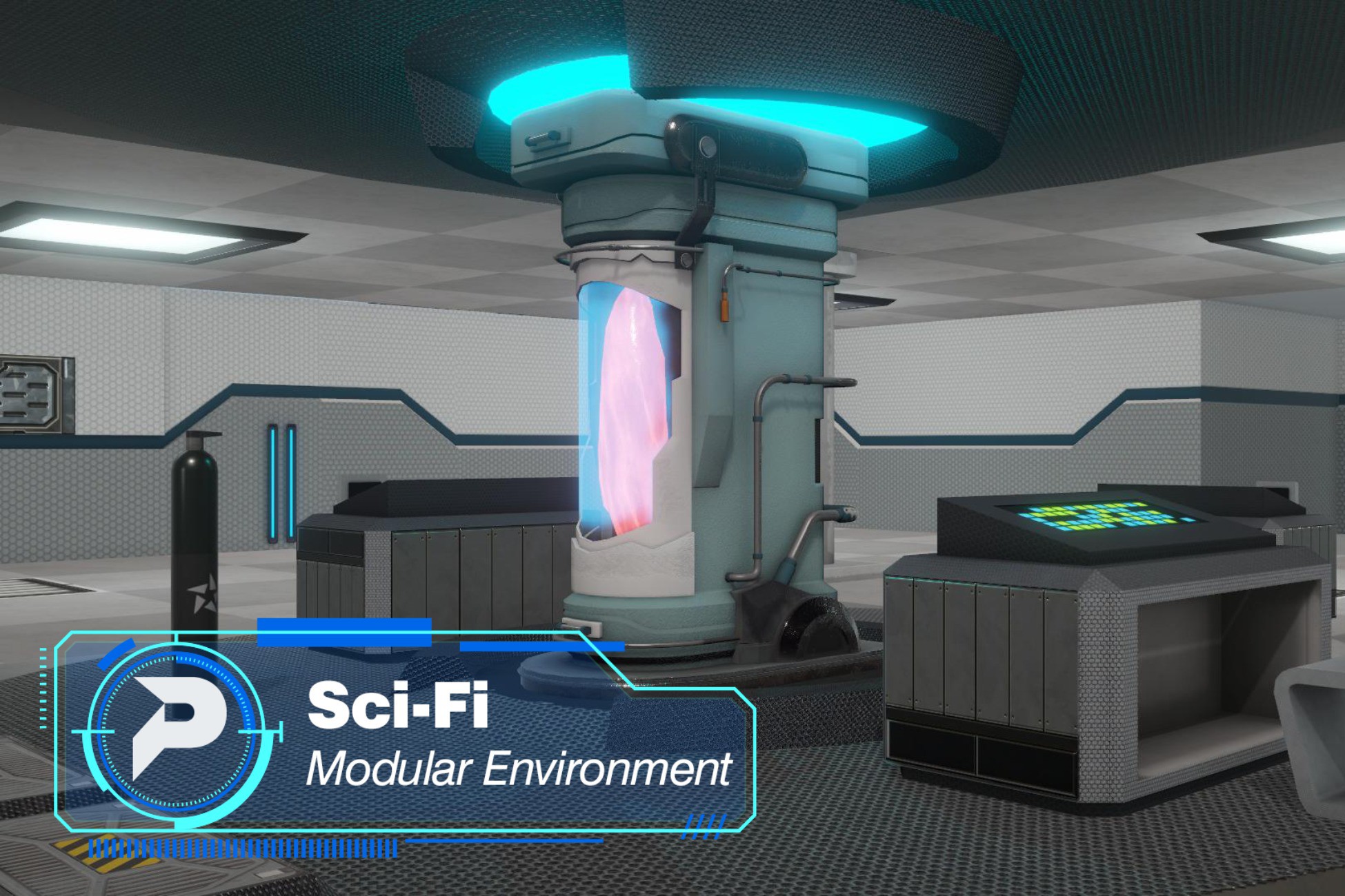 Sci-Fi Modular Environment | 3D Sci-Fi | Unity Asset Store