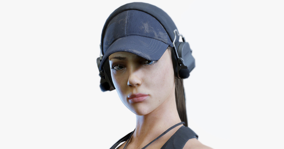 Female Soldier D | 3D Humanoids | Unity Asset Store