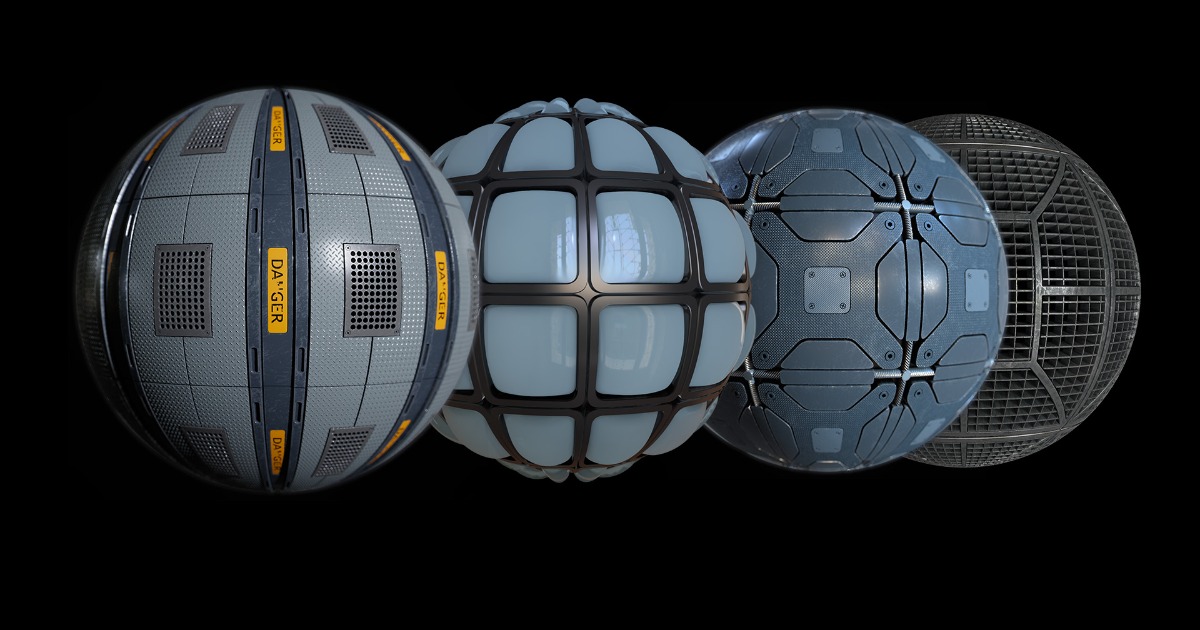 Sci-Fi Material Pack | 2D Textures & Materials | Unity Asset Store