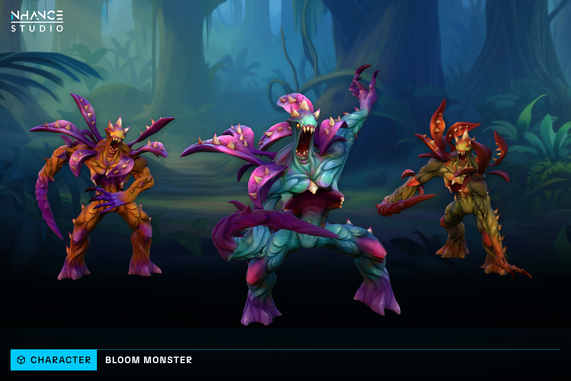 Stylized Fantasy Bloom Monster | 3D Characters | Unity Asset Store