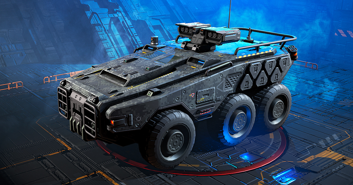 RTS.23 - Armoured 6X6 | 3D Land | Unity Asset Store