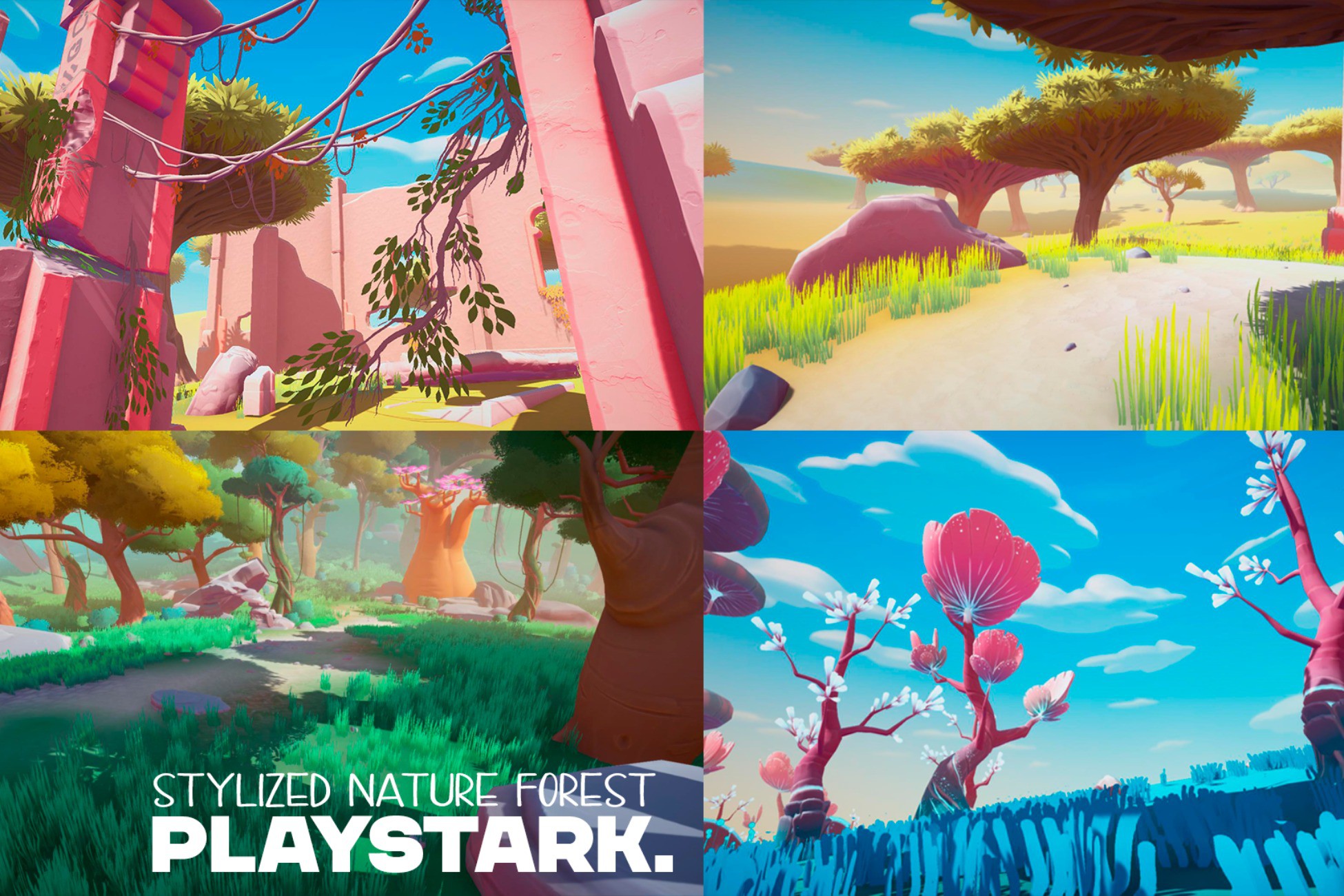 Stylized Nature Forest | 3D Vegetation | Unity Asset Store