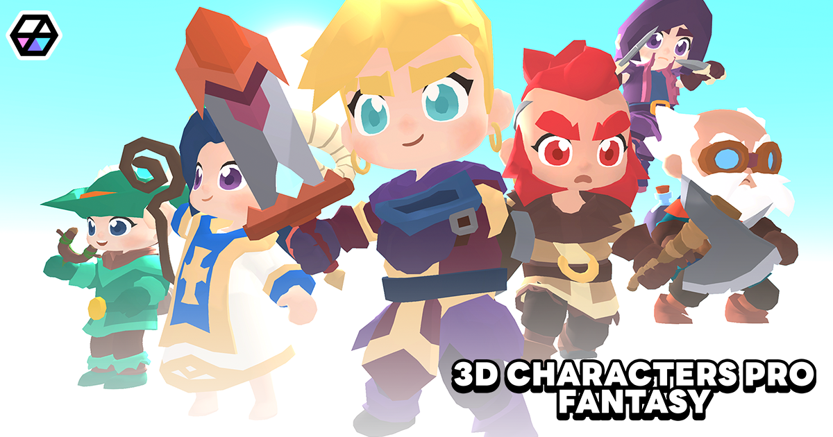 3D Characters Pro - Fantasy | Characters | Unity Asset Store