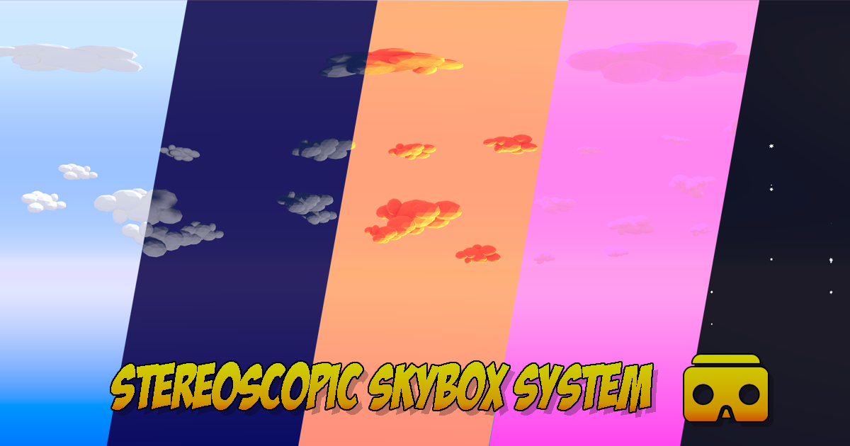 STEREOSCOPIC SKYBOX SYSTEM | 2D Sky | Unity Asset Store
