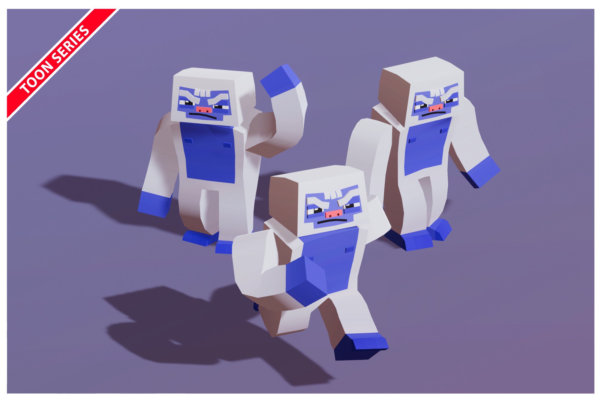 Yeti Toon Humanoid Series | 3D Humanoids | Unity Asset Store