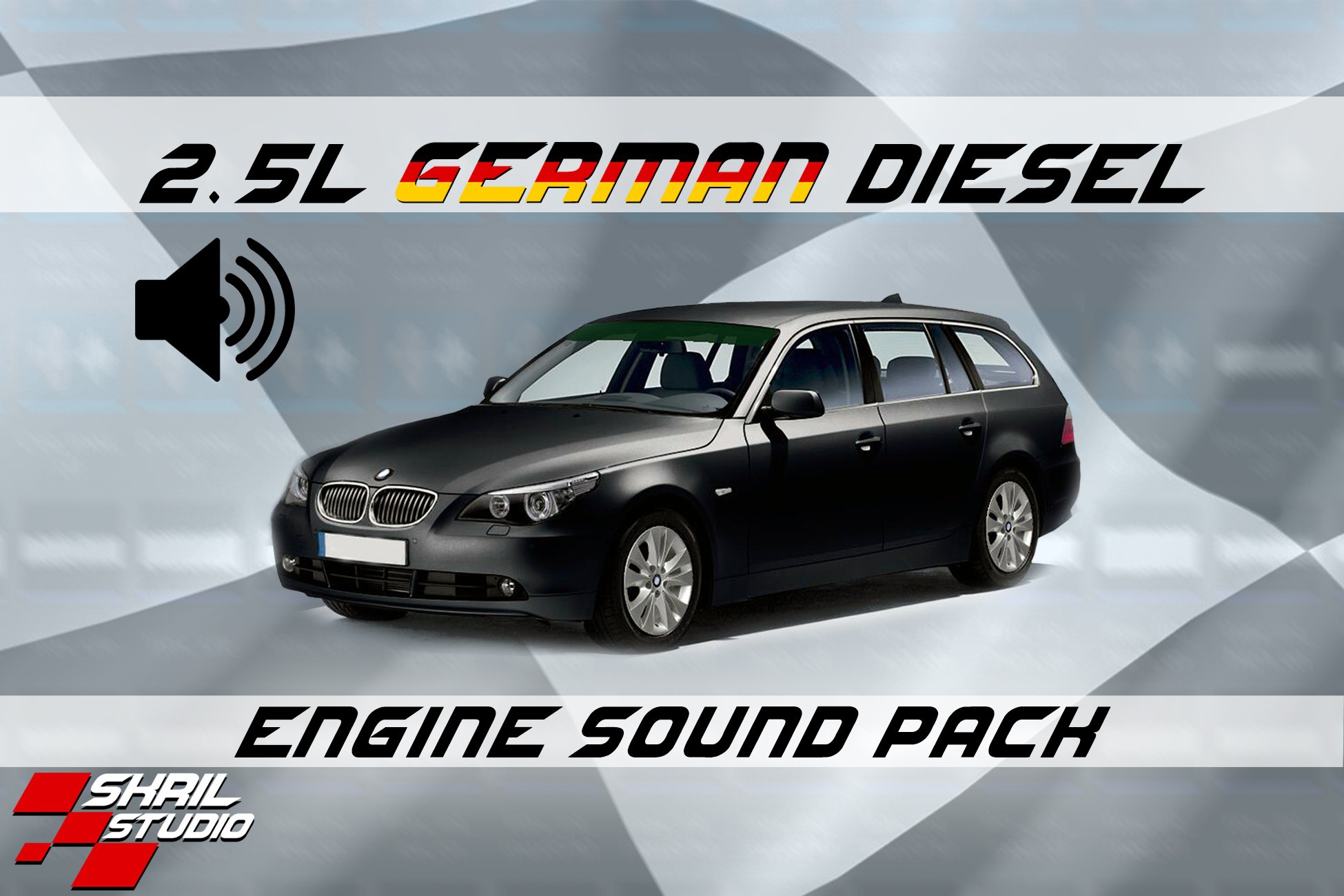 2.5L German Diesel Engine Sound | 운송기구 효과음 | Unity Asset Store