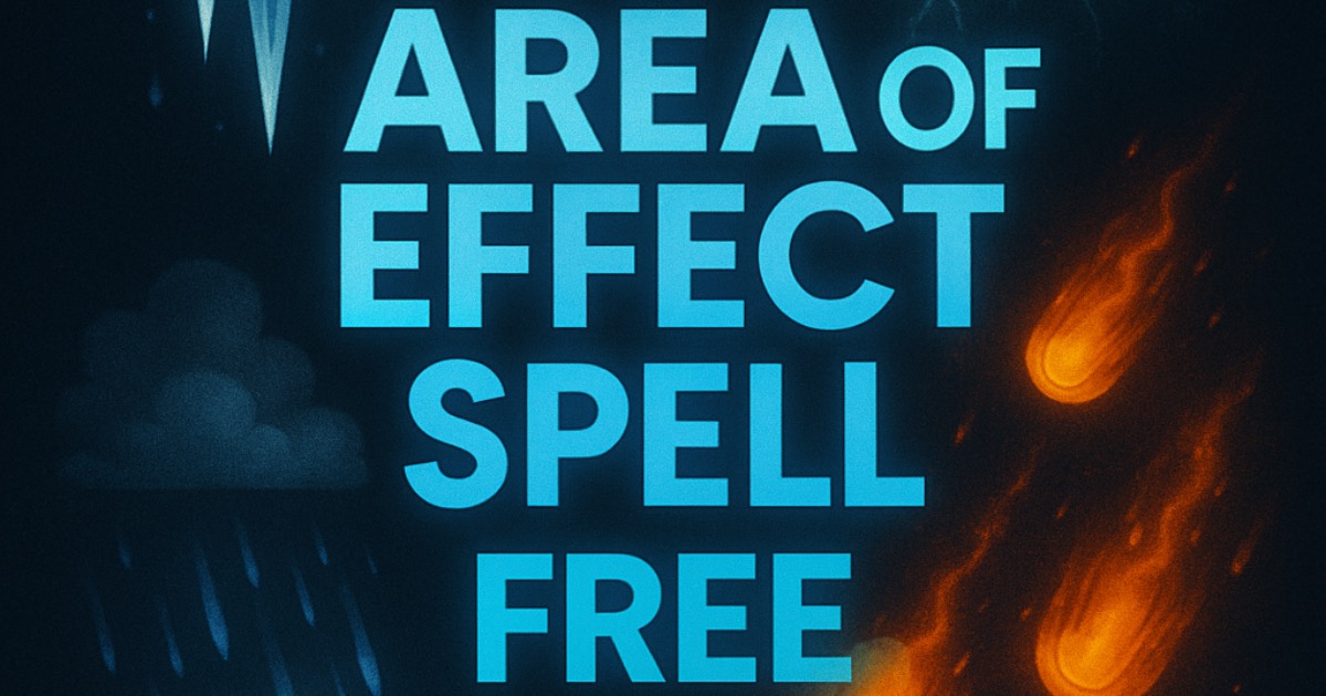 Area of Effect Spell FREE | Spells | Unity Asset Store