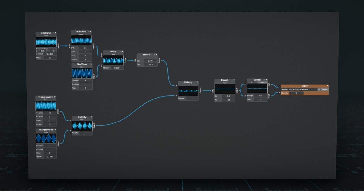 Sampl - Procedural Audio Sample Designer | Audio | Unity Asset Store