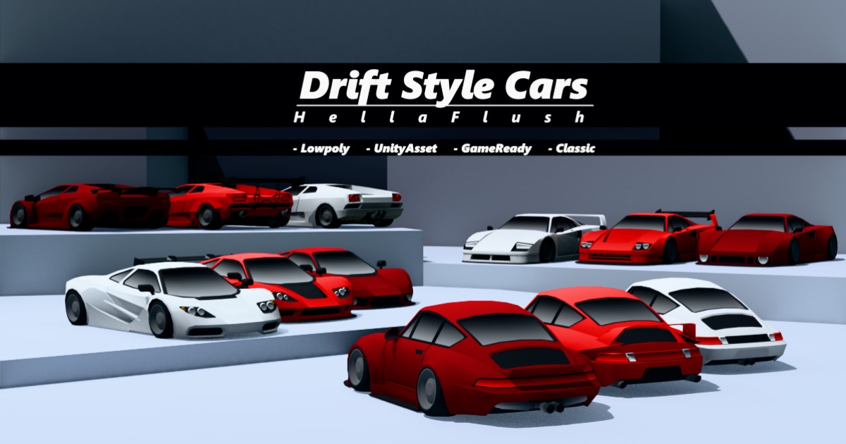 HellaFlush : DriftCarPACK_Classic_1 | 3D Vehicles | Unity Asset Store